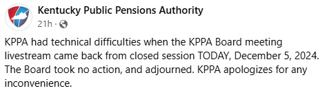 KPPA - Kentucky Public Pensions Authority
